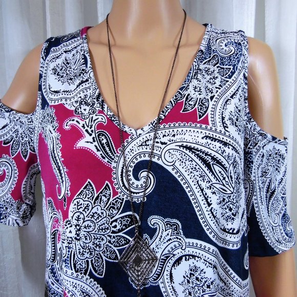 SJS | Dresses | Sjs Paisley Print Dress | Poshmark